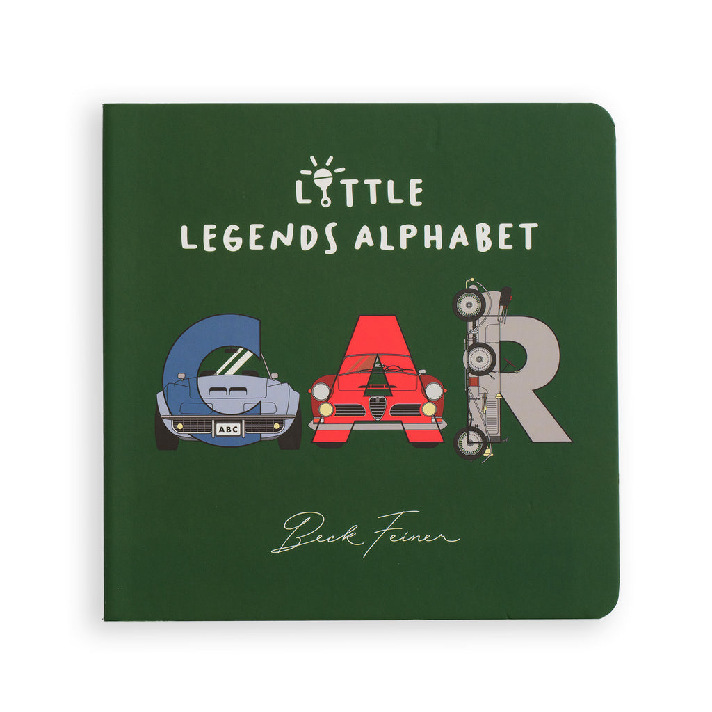 Car Little Legends Alphabet Board Book – Alphabet Legends US