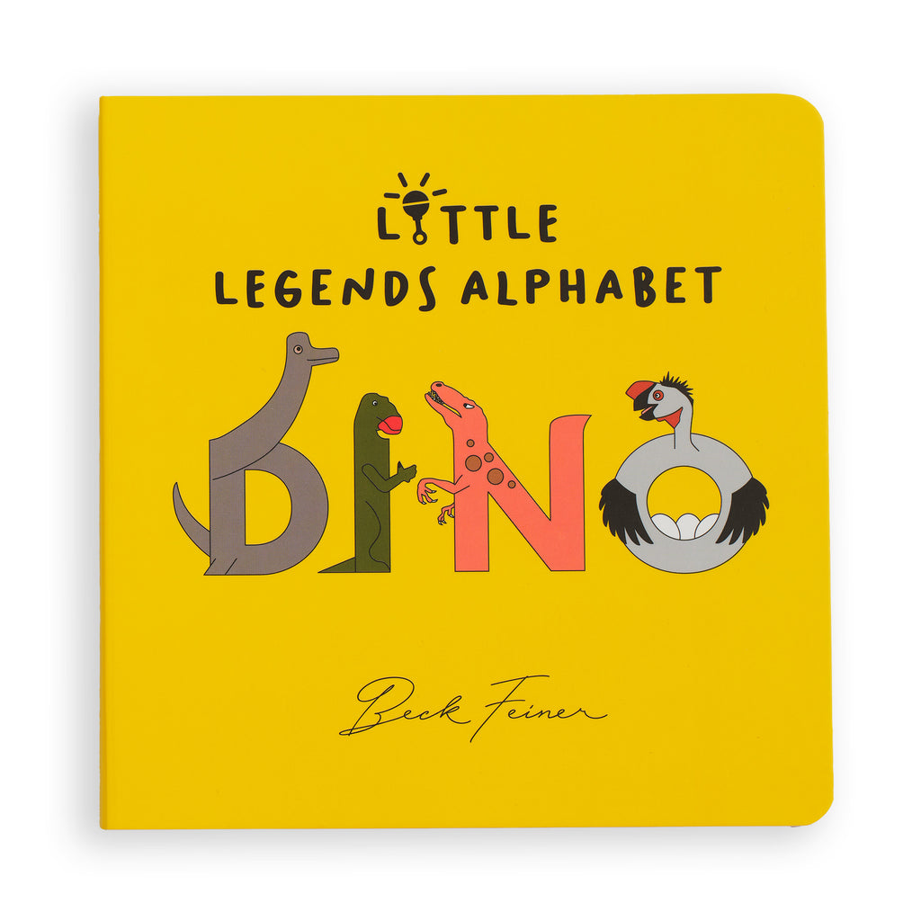 Dino Little Legends Alphabet Board Book – Alphabet Legends US