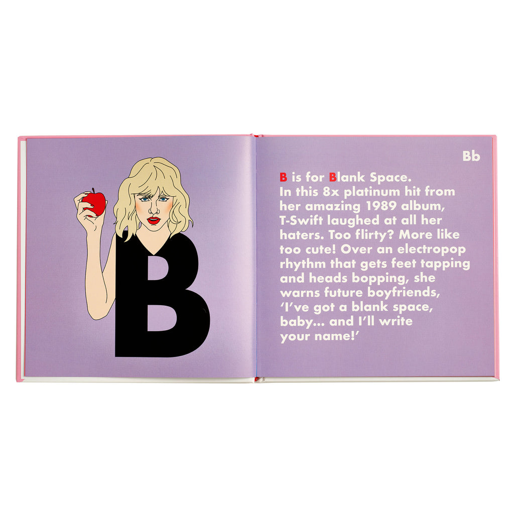 Taylor Swift Alphabet Book - celebrating Taylor's magical song writing ...