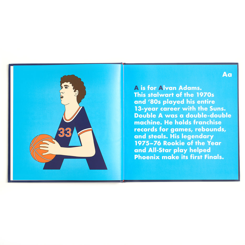 Suns Legends Alphabet Book – Alphabet Legends US