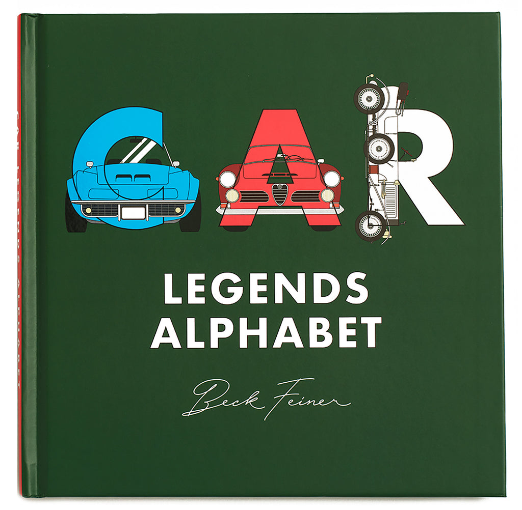Car Legends Alphabet Book – Alphabet Legends US