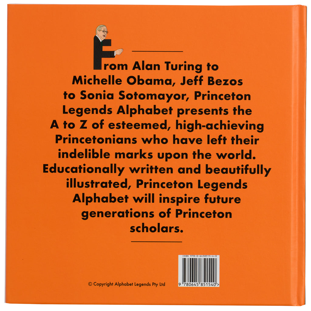 Princeton Legends Alphabet Book – Alphabet Legends US