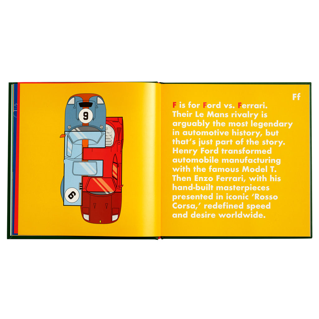 Car Legends Alphabet Book – Alphabet Legends US