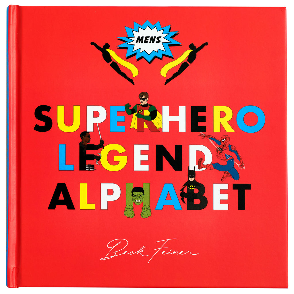 Superhero Legends Alphabet Book: Mens – Alphabet Legends US