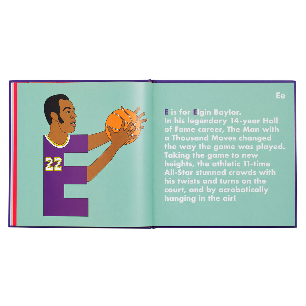 Lakers Legends Alphabet Book – Alphabet Legends US