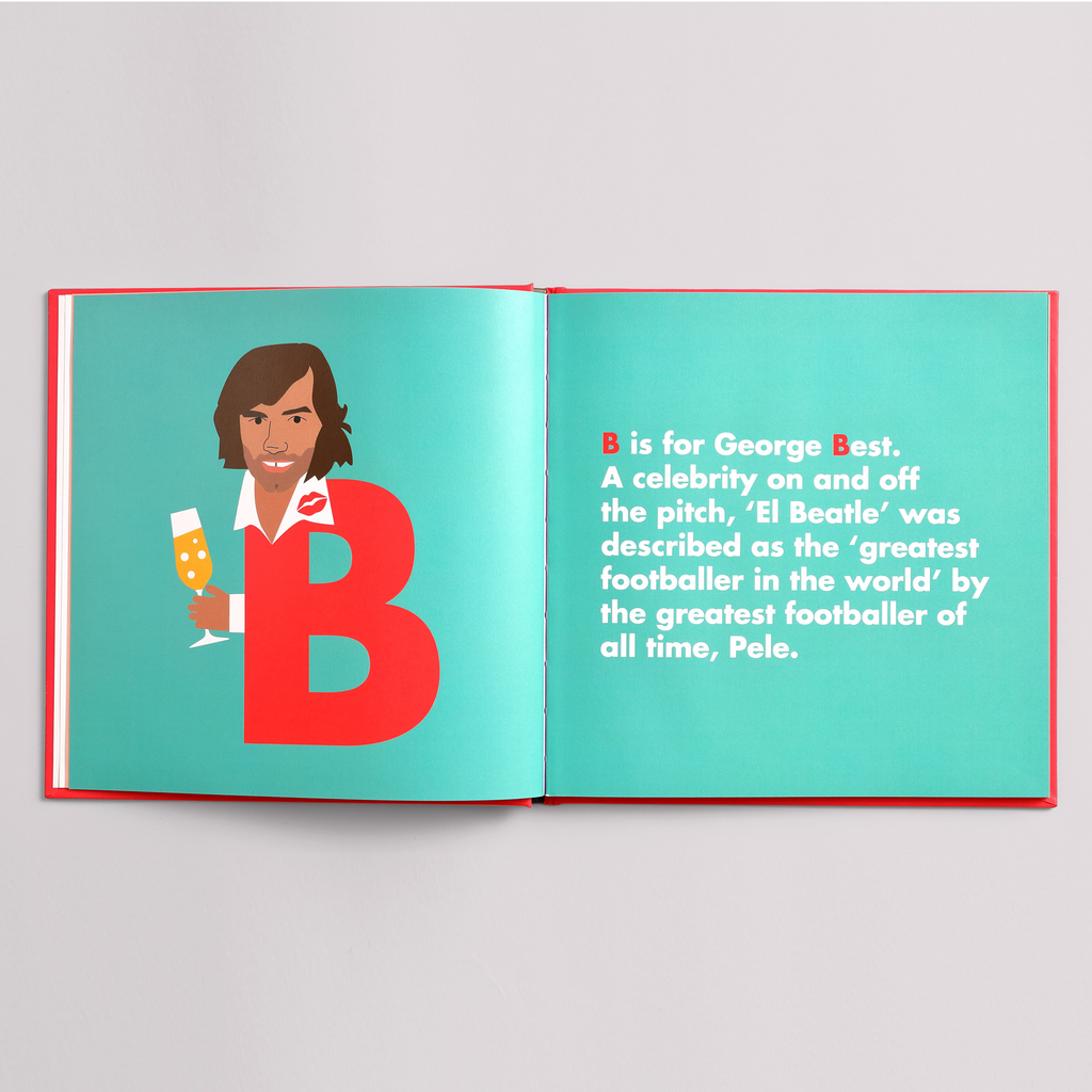 Man Utd Legends Alphabet Book – Alphabet Legends US
