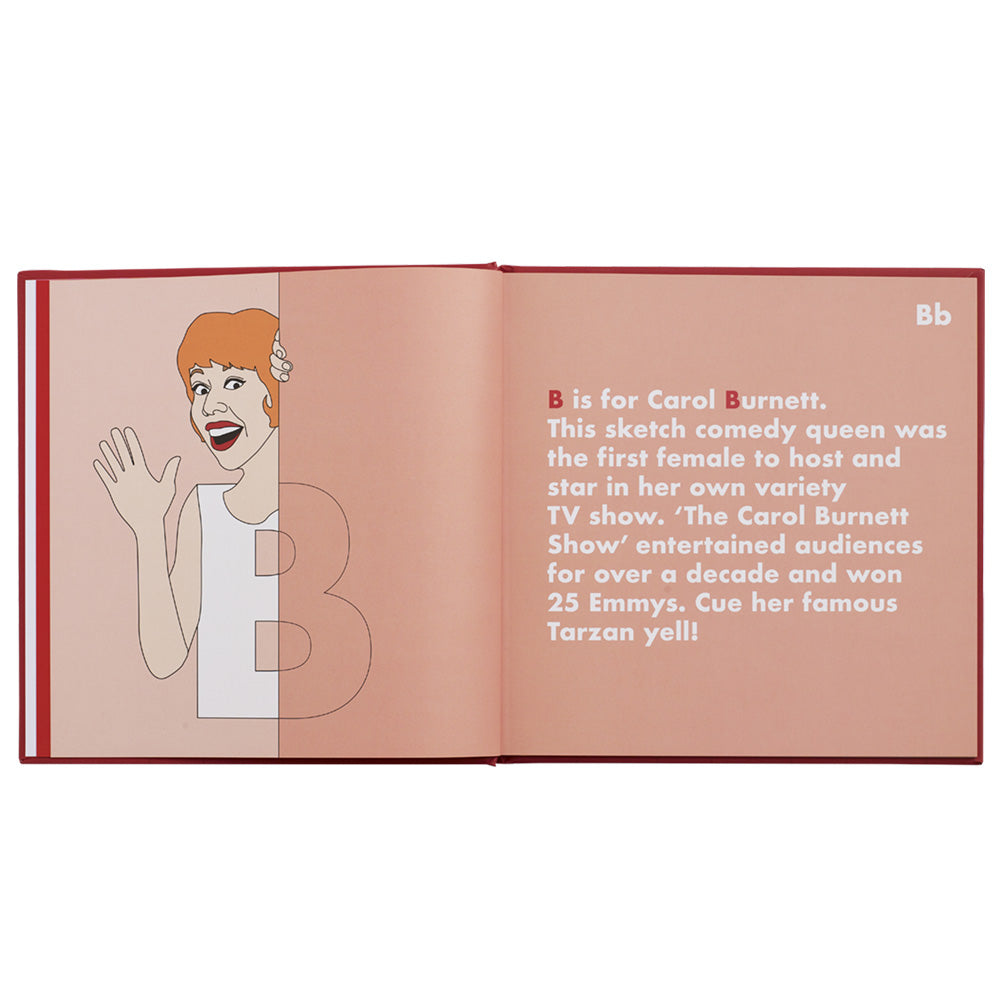 Comedy Legends Alphabet Book – Alphabet Legends US
