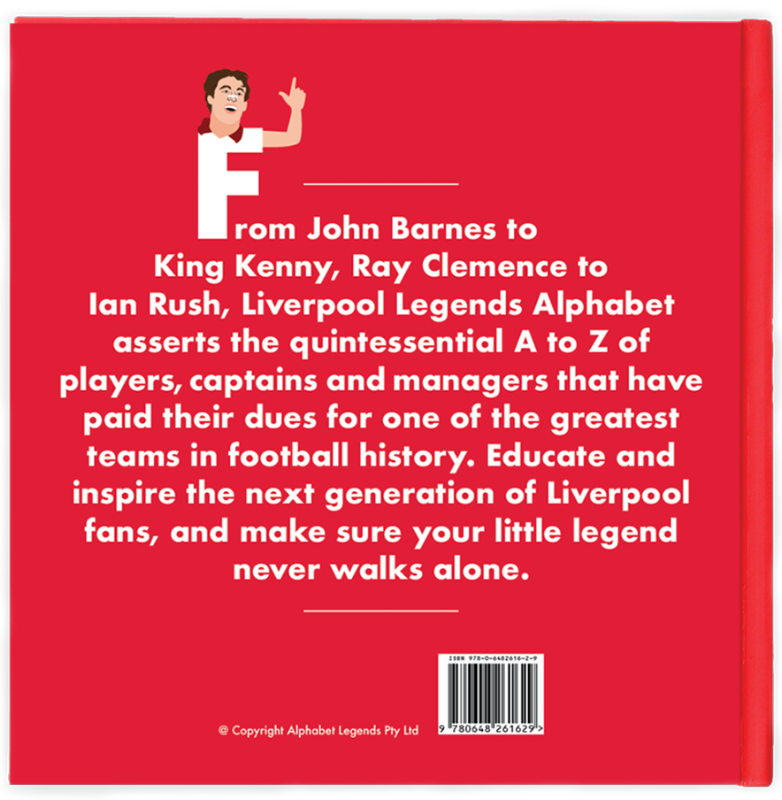 Liverpool Legends Alphabet Book – Alphabet Legends US