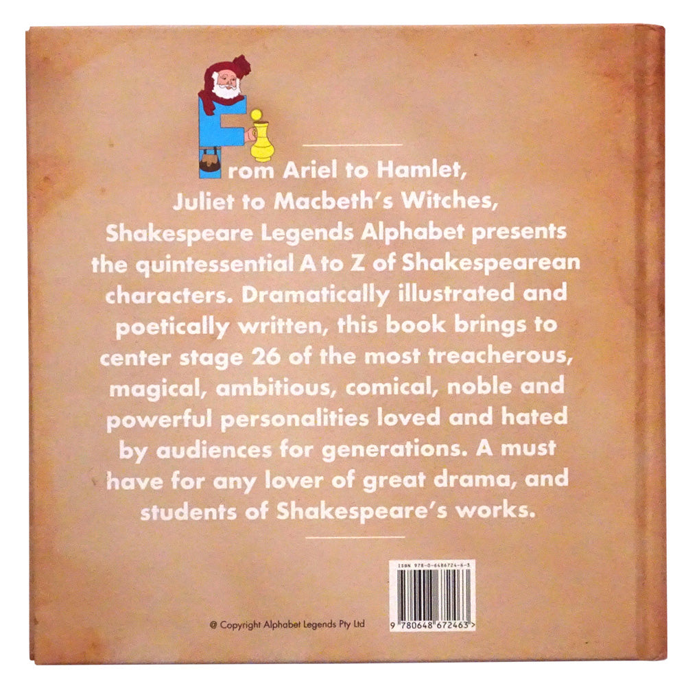 Shakespeare Legends Alphabet Book – Alphabet Legends US