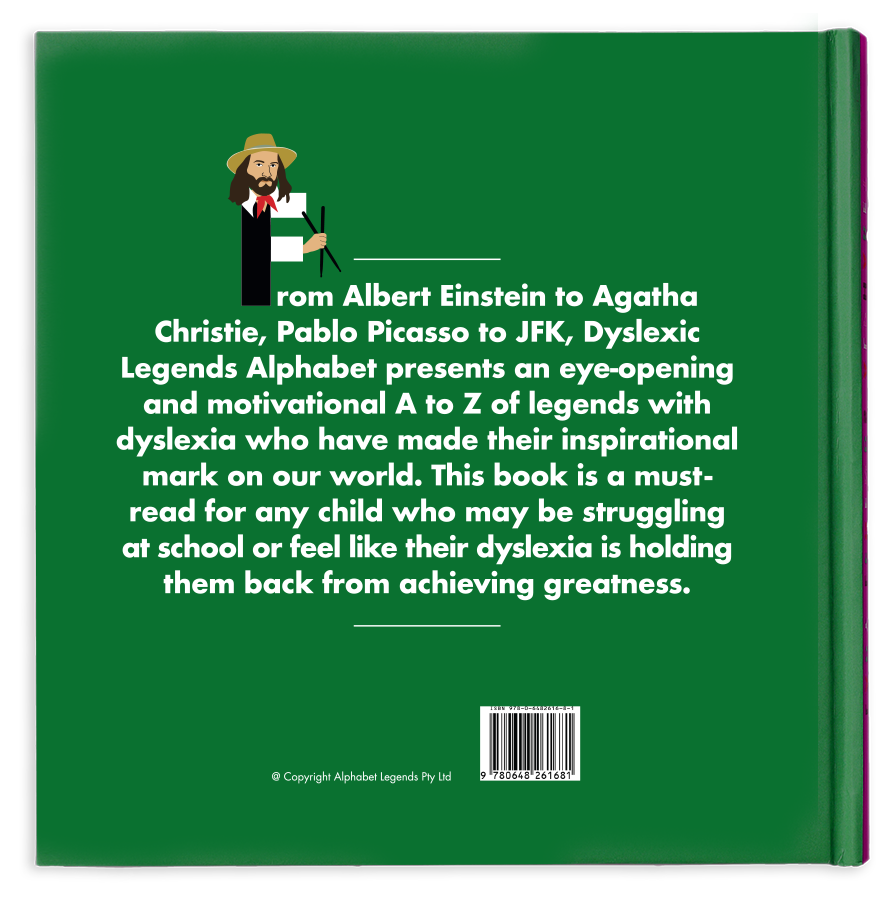 Dyslexic Legends Alphabet Book – Alphabet Legends US