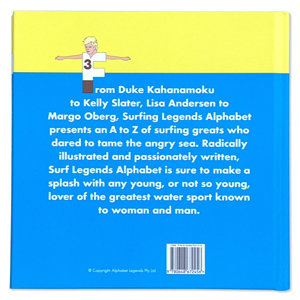 Surfing Legends Alphabet Book – Alphabet Legends US